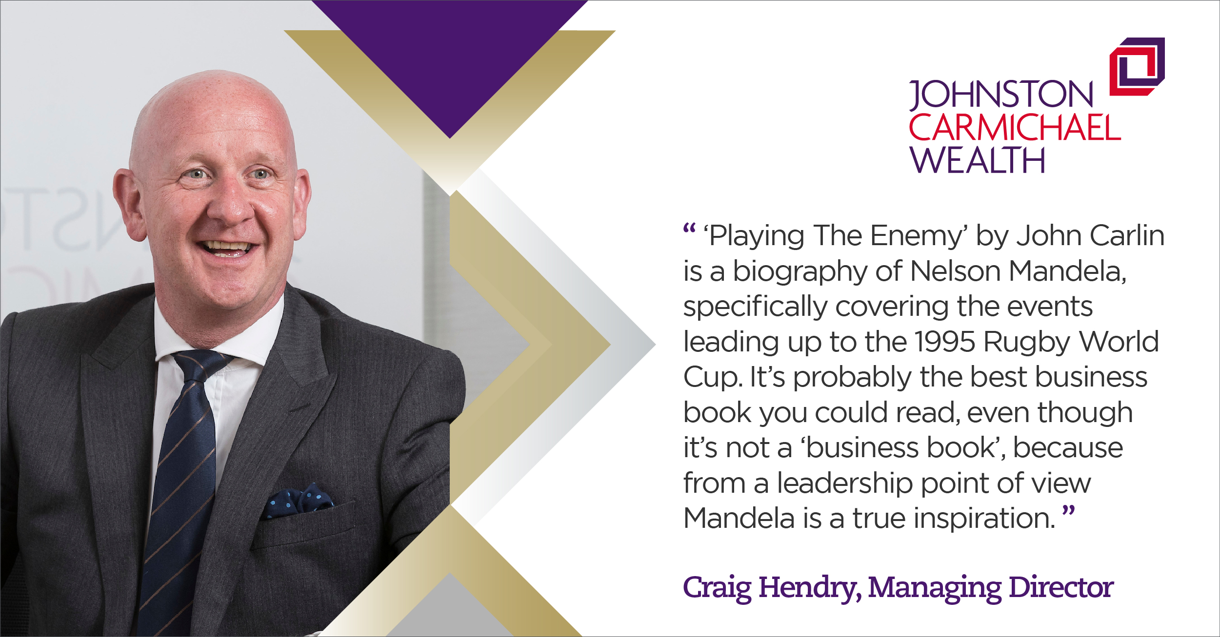 One for the books: Craig Hendry | Johnston Carmichael