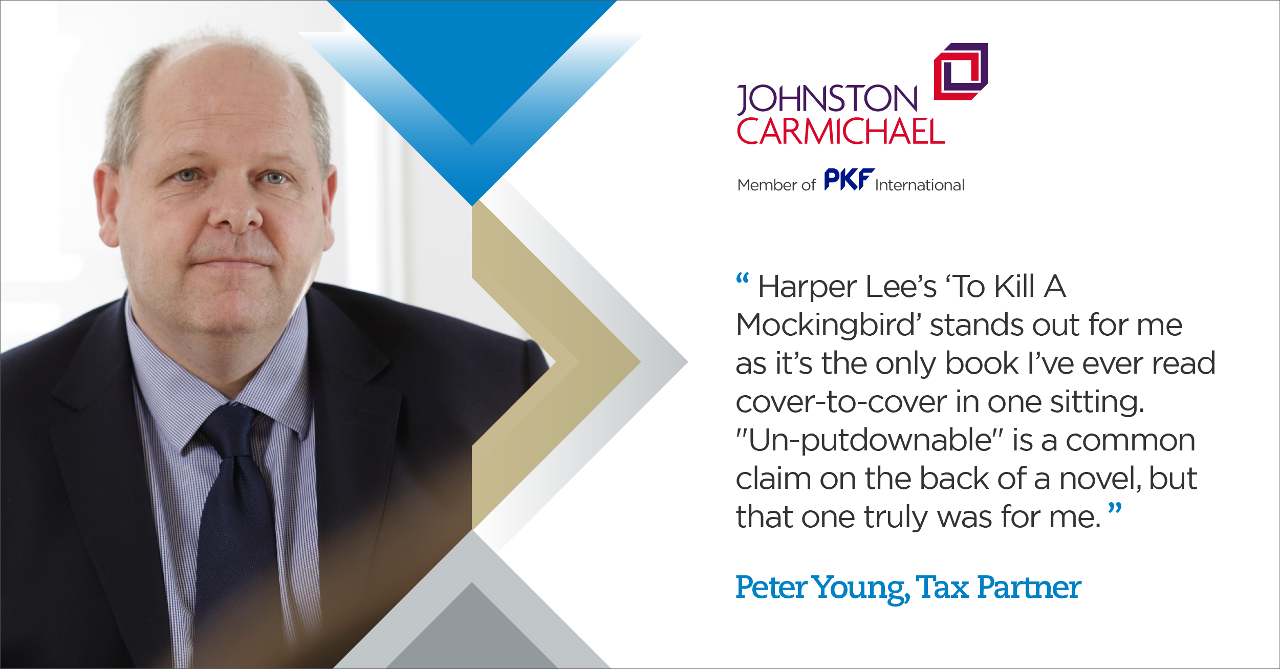 One for the books: Peter Young | Johnston Carmichael